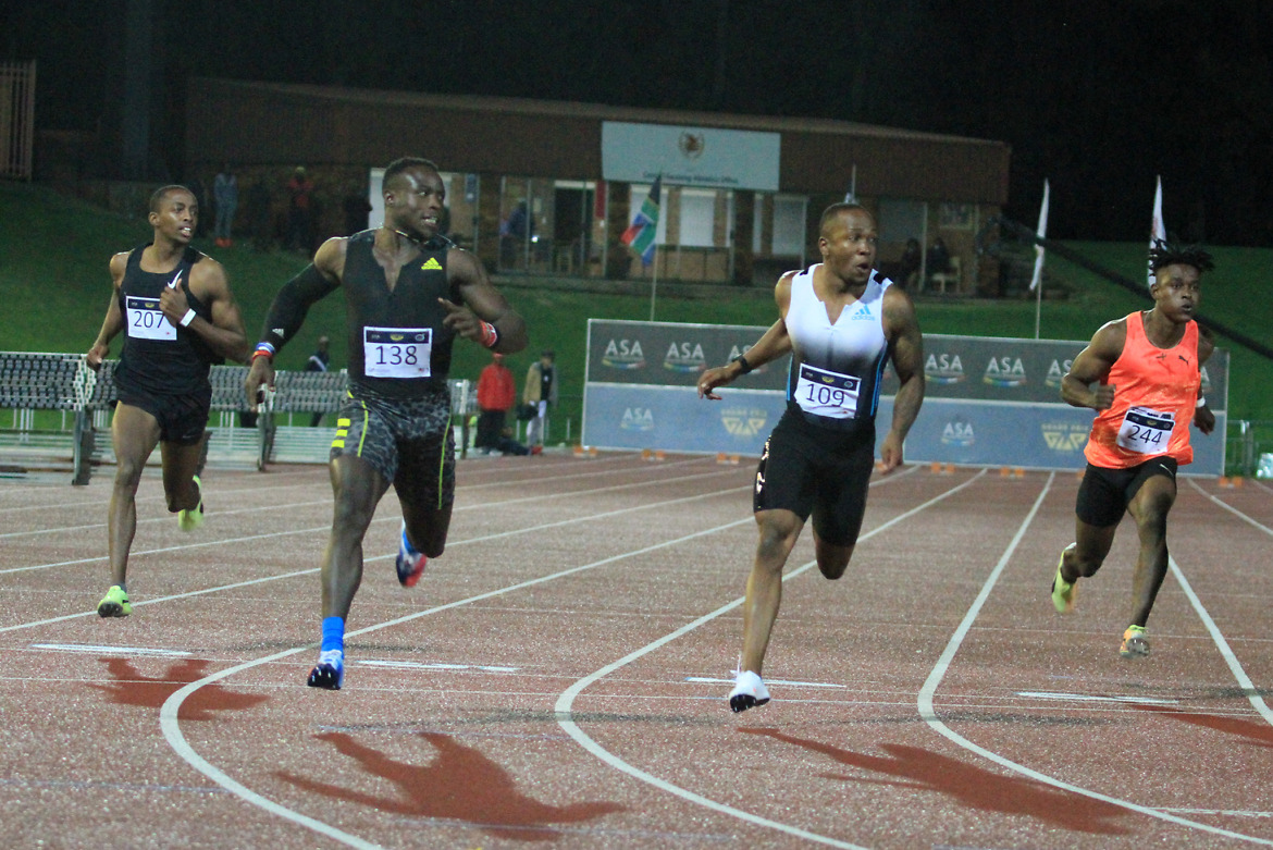 Simbine sprints to world lead in Gaborone - Botswana Golden Grand Prix ...