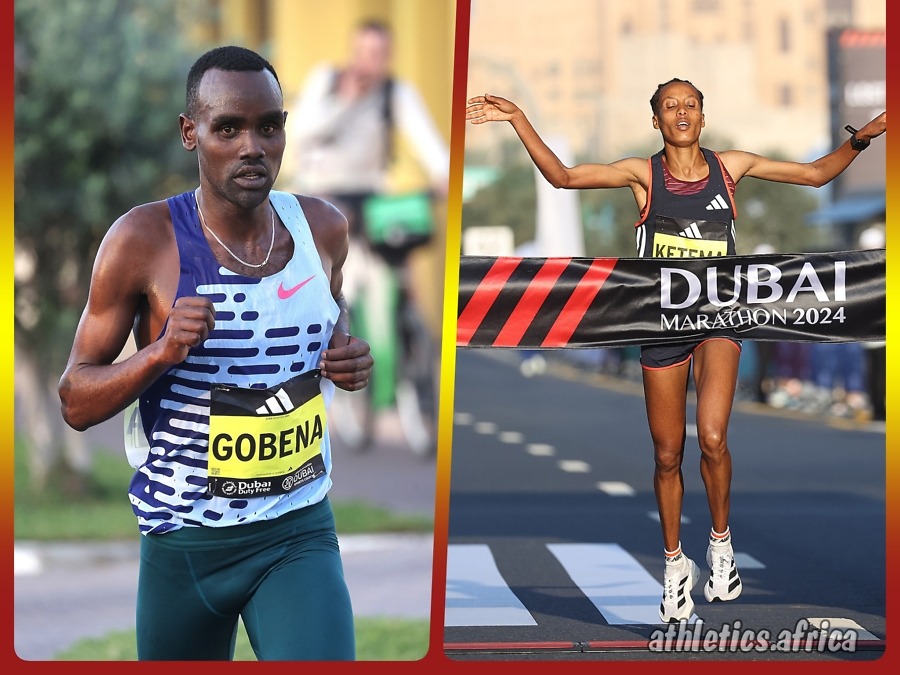 Ethiopian debut double as Ketema and Gobena win Dubai Marathon titles ...