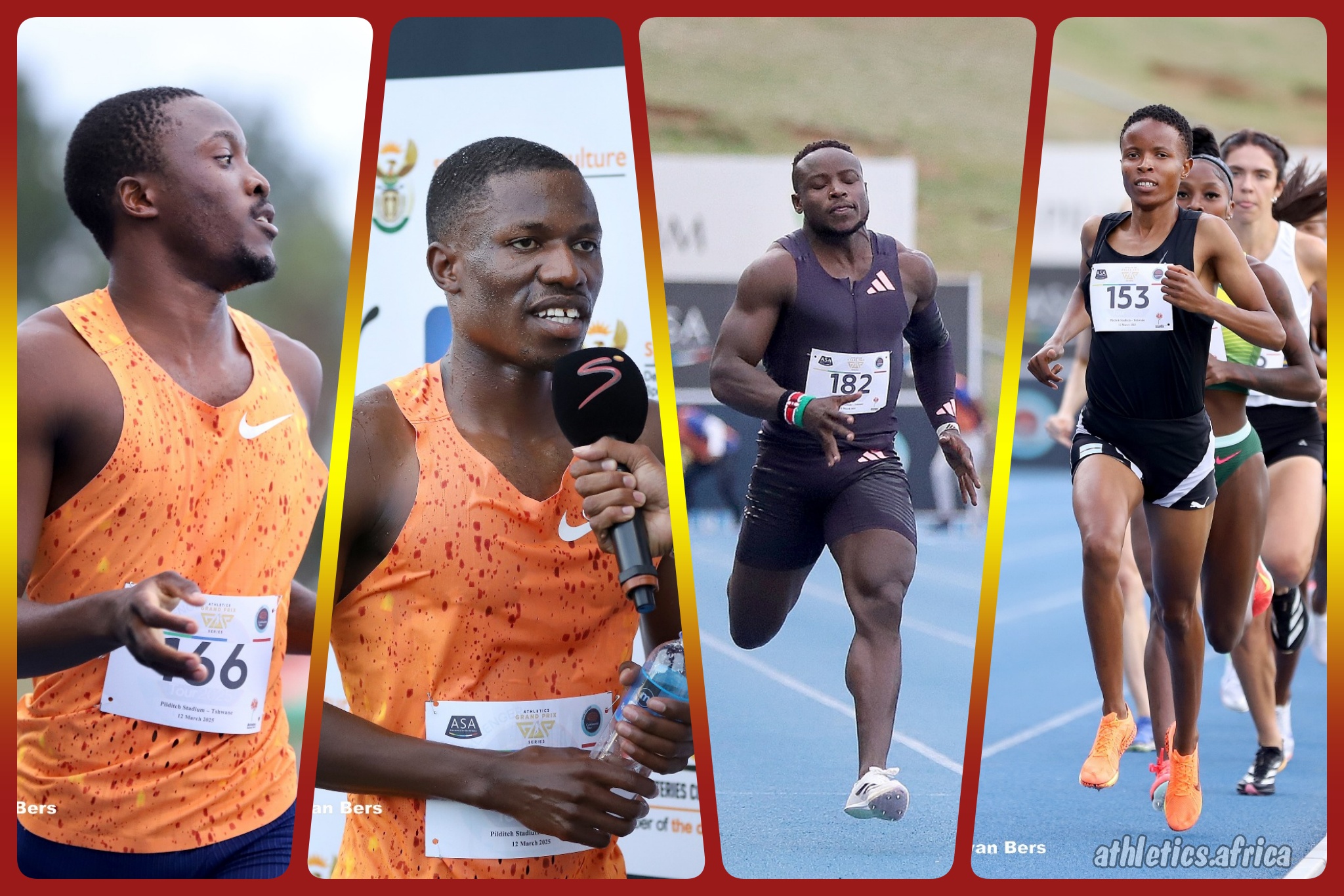 South African records fall at 2025 ASA Grand Prix 1 in Tshwane ...