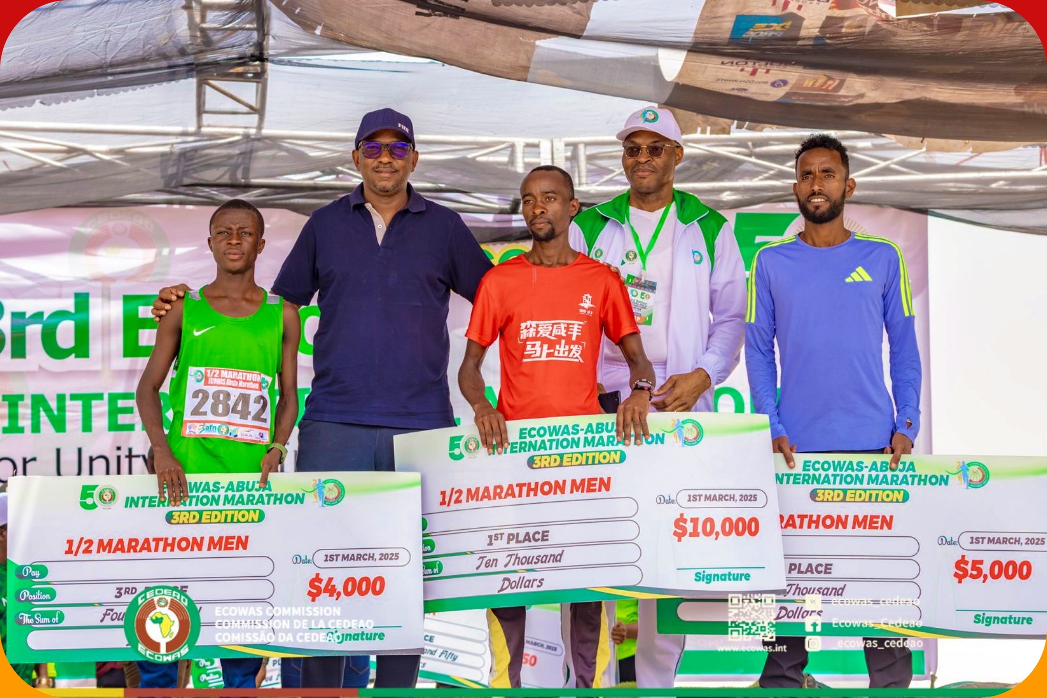 Muchira, Naliaka triumph at ECOWAS Abuja International Half-Marathon ...