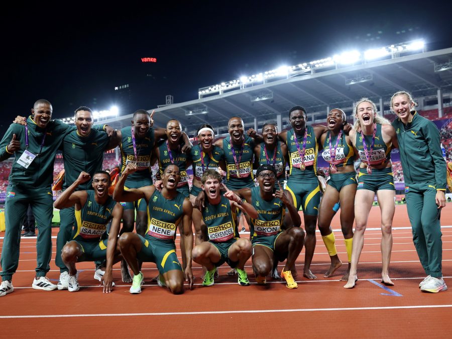 South Africa break two records, top medal table in Guangzhou ...